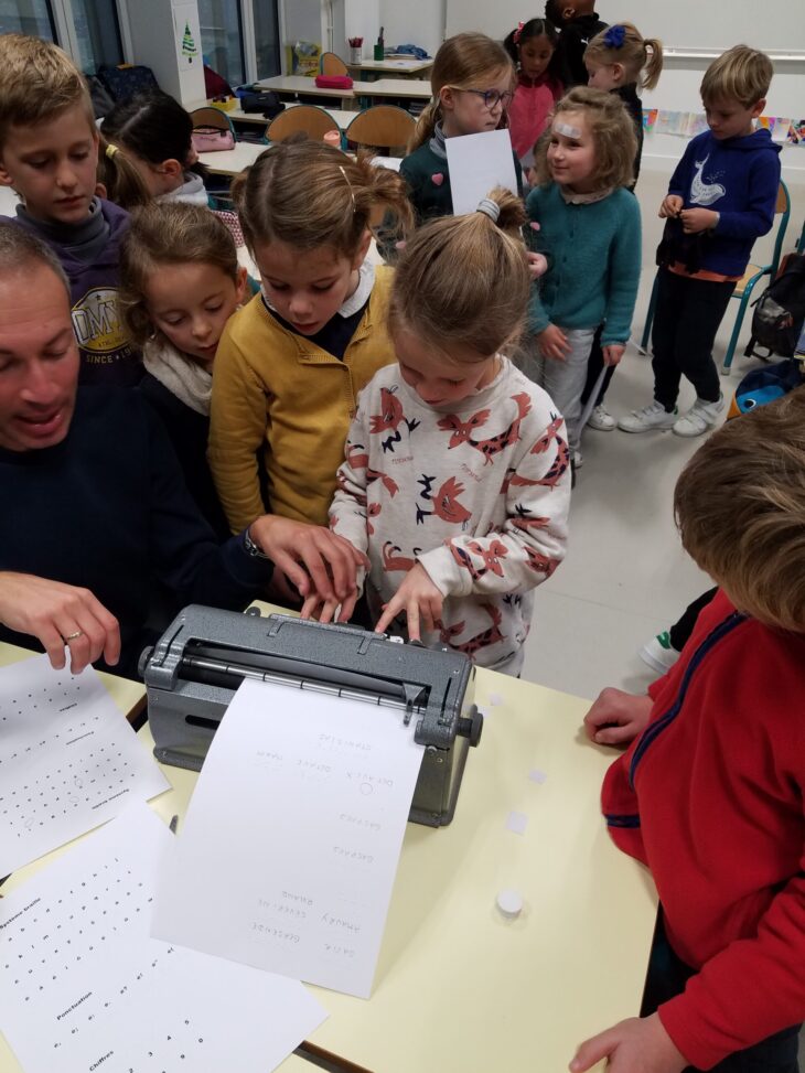 Sensibilisation au braille – ESSFA